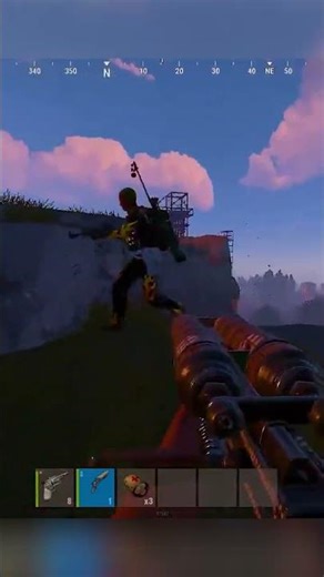 We met Snuffy 😳 #rust #winnie #shorts