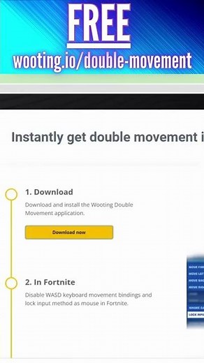How To Get Double Movement In Fortnite! MADE EASY!