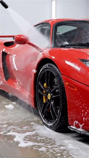 ASMR Car Restoration Full Rebuild of red colour Ferrari Enzo 2003