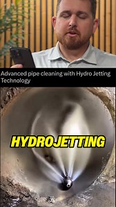 886K views · 5.1K reactions | Hydro-jetting explained: A high-powered pressure washer that shoots water backward. Effective! Video credits: @technology and @@amjet_sewer_jetting #reactionvideo #reaction #plumbing #construction | Home Love Projects | Facebook