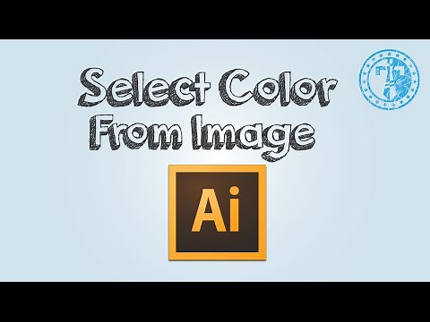How to select color from image in Adobe Illustrator