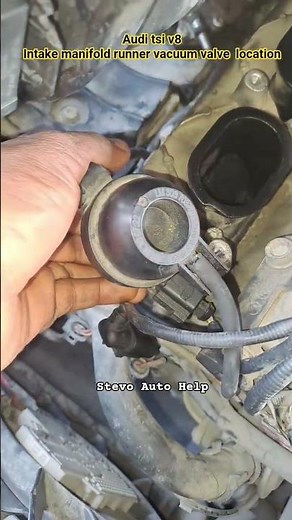 Audi tsi v8 Intake manifold runner position vacuum valve location. #audi