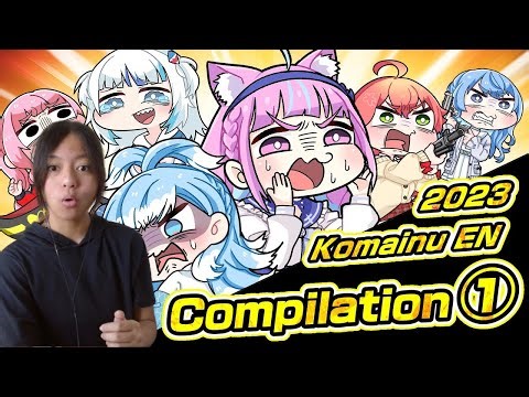 Komainu Hololive Animation Compilation REACTION PT 1