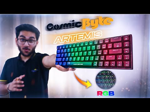 Tiny Mechanical Gaming Keyboard is Here! Cosmic Byte Artemis CB-GK-23 | RGB 68 Key