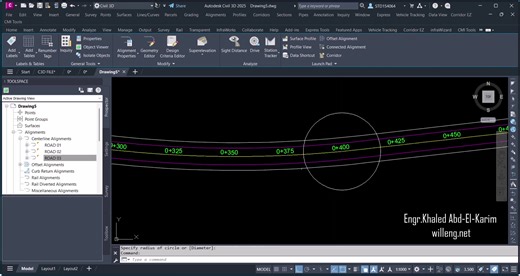 8.9K views · 125 reactions | Civil3d - Alignment Tips and Tricks #Alignment_Edit_Start_Station #Reverse_Alignment_Direction #Station_Equation #Masking #مهندس_خالد_عبدالكريم #openroadsdesigner #eng_khaled_abdelkarim #autocadtutorial #تدريب_اوتوكاد #رسم #autocad #شرح_اوتوكاد #CIVIL3D | مهندس : خالد عبدالكريم | Facebook