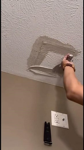 Crows foot ceiling texture drywall patch#shots