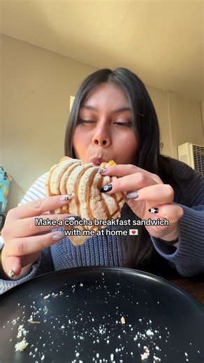 Make a Delicious Concha Breakfast Sandwich at Home