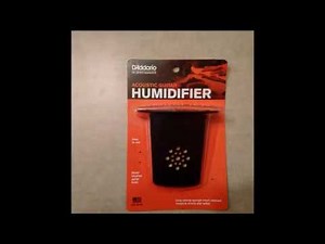 D'ADDARIO GUITAR HUMIDIFIER PRODUCT OVERVIEW