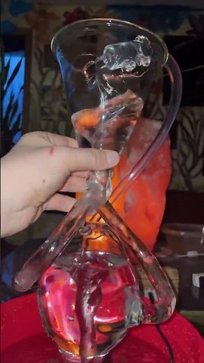 Testing this vortex water fountain I am shipping out #physics #watervortex #structuredwater