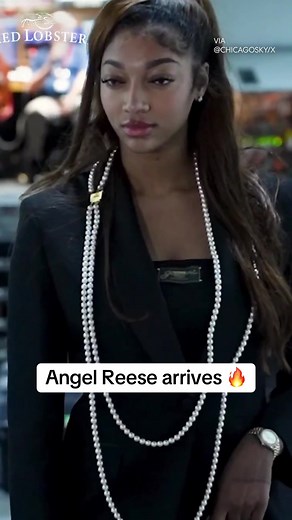 Angel Reese rocking the blazer ahead of Sky vs. Liberty 😎 (via @Chicago Sky) #angelreese #wnba #basketball #chicagosky