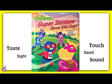 THE BACKYARDIGANS "SUPER SENSES SAVE THE DAY!" - Read Aloud - Storybook for kids, children