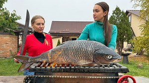 5.5K views · 51 reactions | Three Ways to Cook a Big Carp Soup, Grilled, and Casserole | Top Wilderness | Facebook