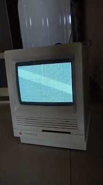 Apple Macintosh SE/30 Turn On Test Shorts Video
