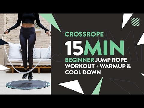 Beginner Jump Rope Workout + Warm up & Cool Down from Crossrope