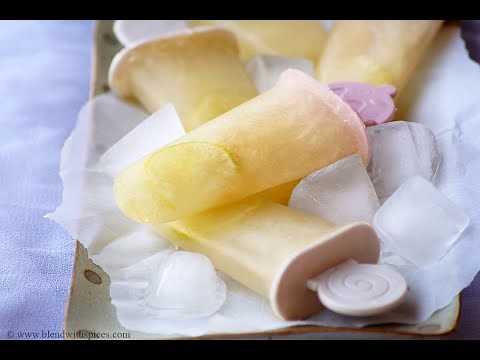 Healthy Lemon Honey Popsicles Recipe