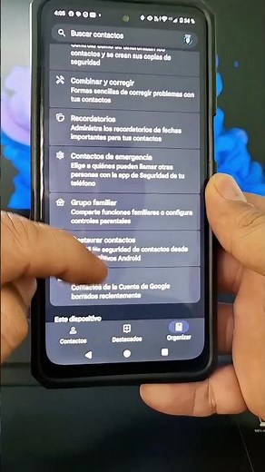 How to recover your deleted contacts #smartphone #androidtutorials #technology #tricks