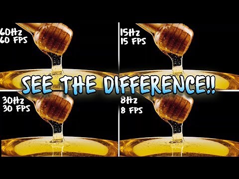 Difference in Framerates | 60FPS vs 30FPS vs15FPS vs 8FPS (Full HD)