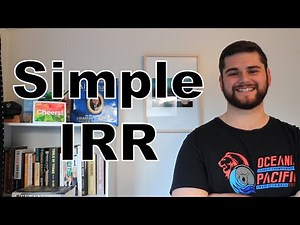 How to Calculate IRR (Apple Stock Example) | Expected Investment Return