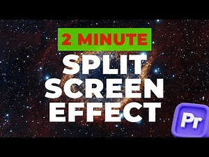 How to create split screens in Premiere Pro 2025 (EASY)