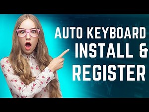 how to install auto keyboard 9.0 register |Raza Tech|