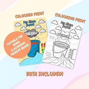 Stress Bucket Poster Printable for All Ages – Mental Health Resource for Kids, Teens & Adults – Calm Down Corner, Coping Skills, Therapy - Etsy Australia