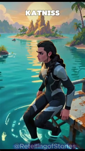 Quick recap of "The Hunger Games: Catching Fire" — Part 2. #books #pixelart #story #funny #fyp