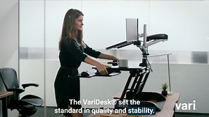 The VariDesk Pro Plus 36 Standing Desk Converter - by Vari