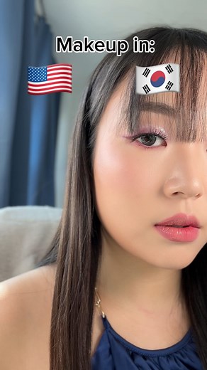 Jenny Moon | which side is better ❓ #makeup #koreanmakeup #americanmakeup #kbeauty | Instagram