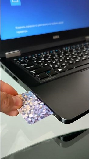 Smart card port on a laptop #shorts