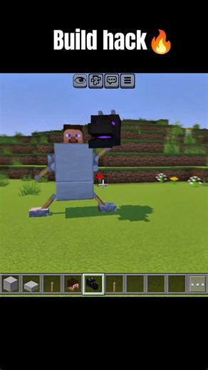 Minecraft 2+ Build Hacks 😊 #shorts #minecraft