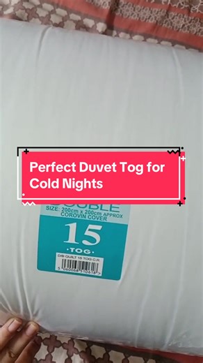 Stay Cozy with Our Hollowfiber Filling Winter Duvet Tog!