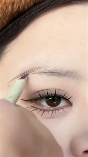 How to Draw Eyebrows Step by Step on Real People | Easy Eyebrow Drawing Tutorial#eyebrow#makeup #bea