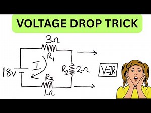 How To Calculate The Voltage Drop Across a Resistor (step by step )