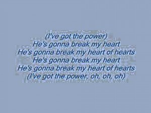 Snap - I've got the power ~ LYRICS