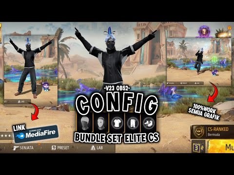 CONFIG VVIP FREE FIRE❗CONFIG FF MAX & FF ORI 2026❗CONFIG BUNDLE SET ELITE CS V23 LINK MEDIA FIRE⚡