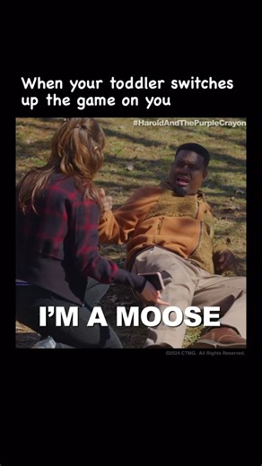 Hold on, I’m taking an important call on my 🍌phone. #HaroldandthePurpleCrayon now in cinemas | Columbia Pictures Philippines