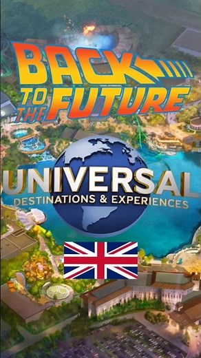 New Back to the Future Rollercoaster ?"Universal Studios Great Britain" Concept Art