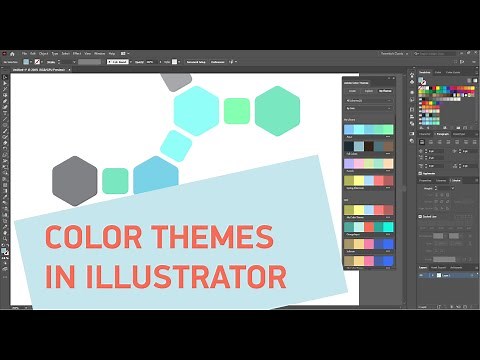 Creating Color Themes in Adobe Illustrator