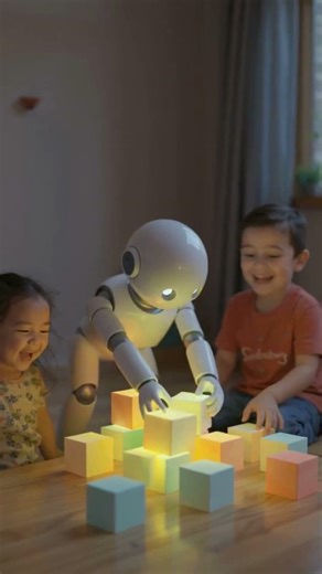 AI Blocks Builder #aianimation #robot #artificialintelligence