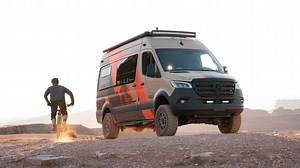 This Mercedes Sprinter has been converted into every mountain biker's dream camper van