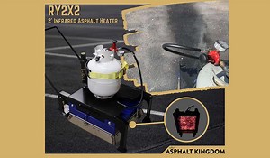 How to Make $300 in 7 Minutes with the Mini Infrared Asphalt Heater