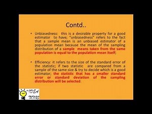 theory of estimation