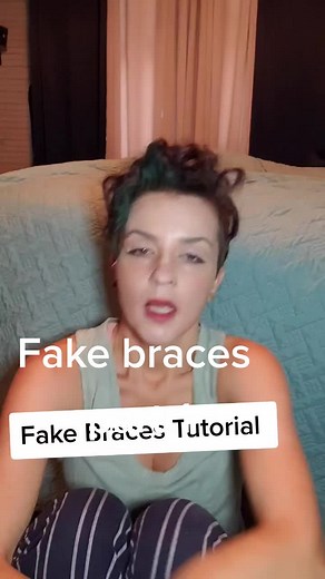 Fake braces tutorial part 1