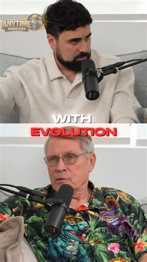 AnytimePodcast on Instagram: "Evolution vs God The Most Controversial Argument Is evolution really science… or has it become a belief system? 🤯 This controversial podcast moment challenges everything you’ve been told about evolution, religion, and where humanity is headed. From amoebas to god-like beings? Or is there only ONE truth? 🔥 This clip sparked intense debate—now it’s your turn 👀 👇 Drop your thoughts in the comments! 👍 Like the video 💬 Comment your opinion 🔔 Subscribe for more vir