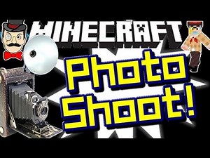 Minecraft PHOTO SHOOT ! Creeper Say Cheese !