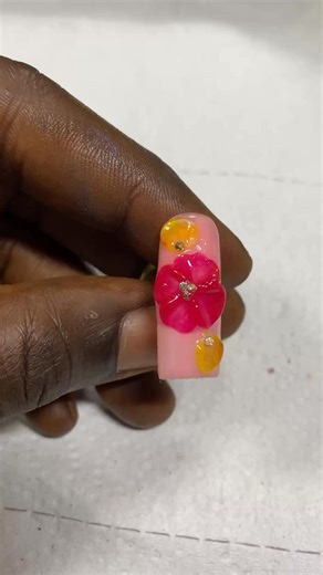 Watch this simple way of using tooth pick build 3D flower and how make colored solid gel too #nailsofinstagram #nailsbychocho #kadunanailstech #fypシ゚viralシ #facebookreelsviral #nailscontent #nailseducator #beginnernailtech #acrylicnails #nailsnailsnails #facebookdesign #facebooknails #3dflowernails #3dnails #creativityonnails #creativenails #creativedesign | Usmanson Nailsbychocho