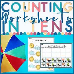 Skip Count by 10 Worksheets