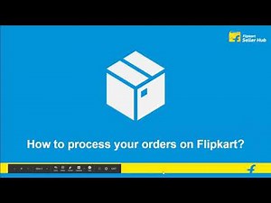 How to process your orders | Order processing | Getting started guide