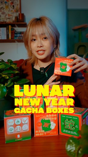 linh ★ 慧琳 on Instagram: "here is how I made a Lunar New Year-inspired gacha box! @adobe #AdobePartner as a ‘01 baby, I’m nervous but excited to enter the Year of the Snake. I can’t wait to dive deeper into my hobbies and passions in the new year, including taking more creative risks and embracing my heritage in my work. let me know your favorite amulet design in the comments and what you’re doing to celebrate Lunar New Year!