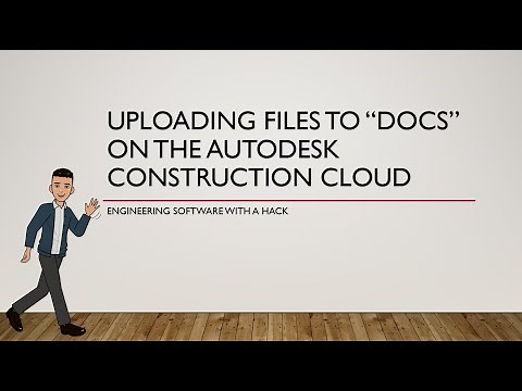 Uploading Files to "Docs" on the Autodesk Construction Cloud